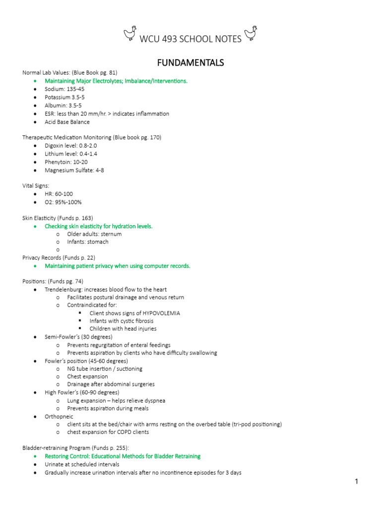 493 Exit Notes | PDF