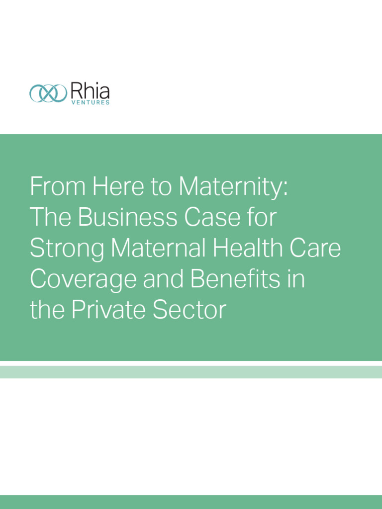 Rhia Ventures From Here To Maternity 1 1 | PDF | Doula | Childbirth