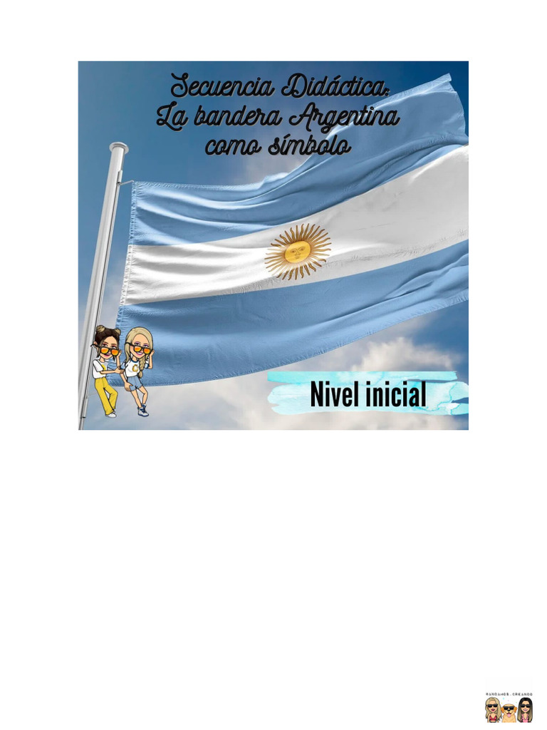 Secuencia Didáctica. "La Bandera Argentina Como Símbolo". Inicial | PDF