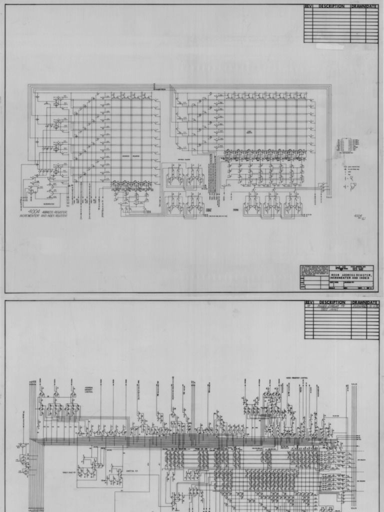 4004 Schematic | PDF