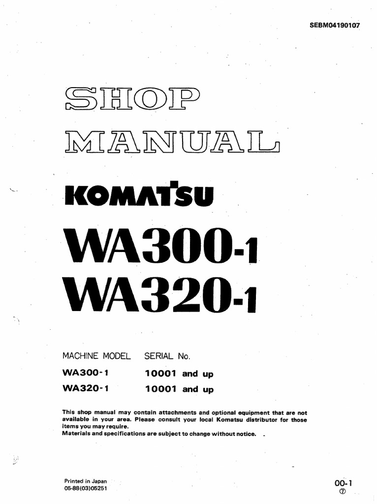 Wa300 1 | PDF