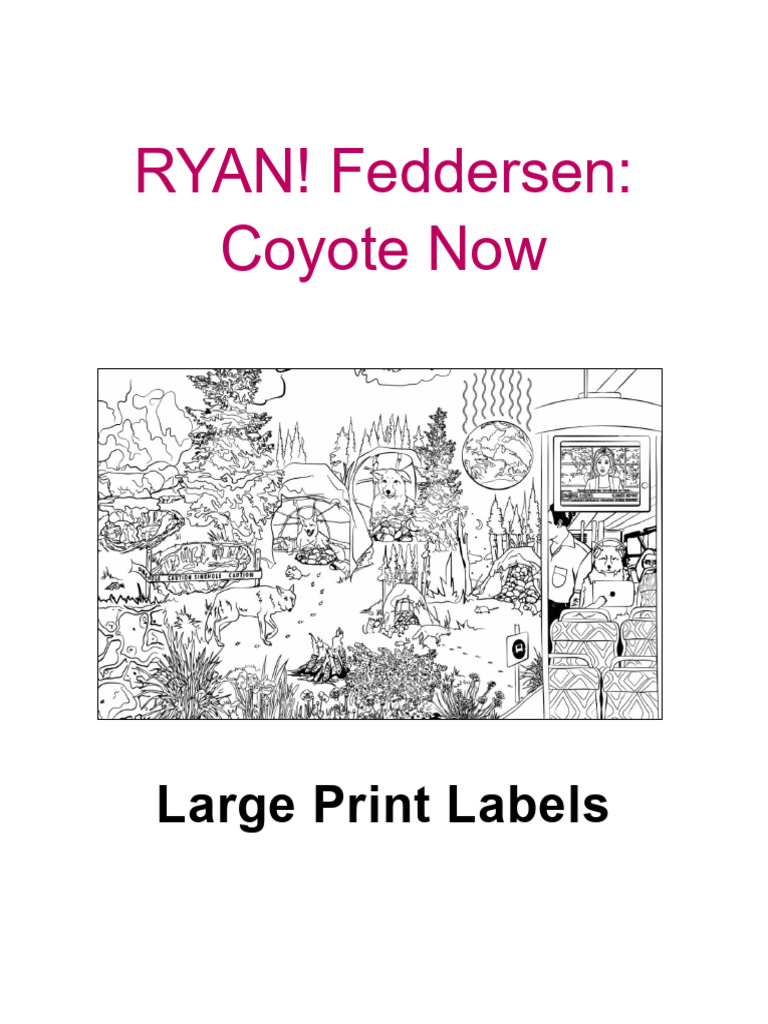 RYAN Feddersen Large Print Labels | PDF