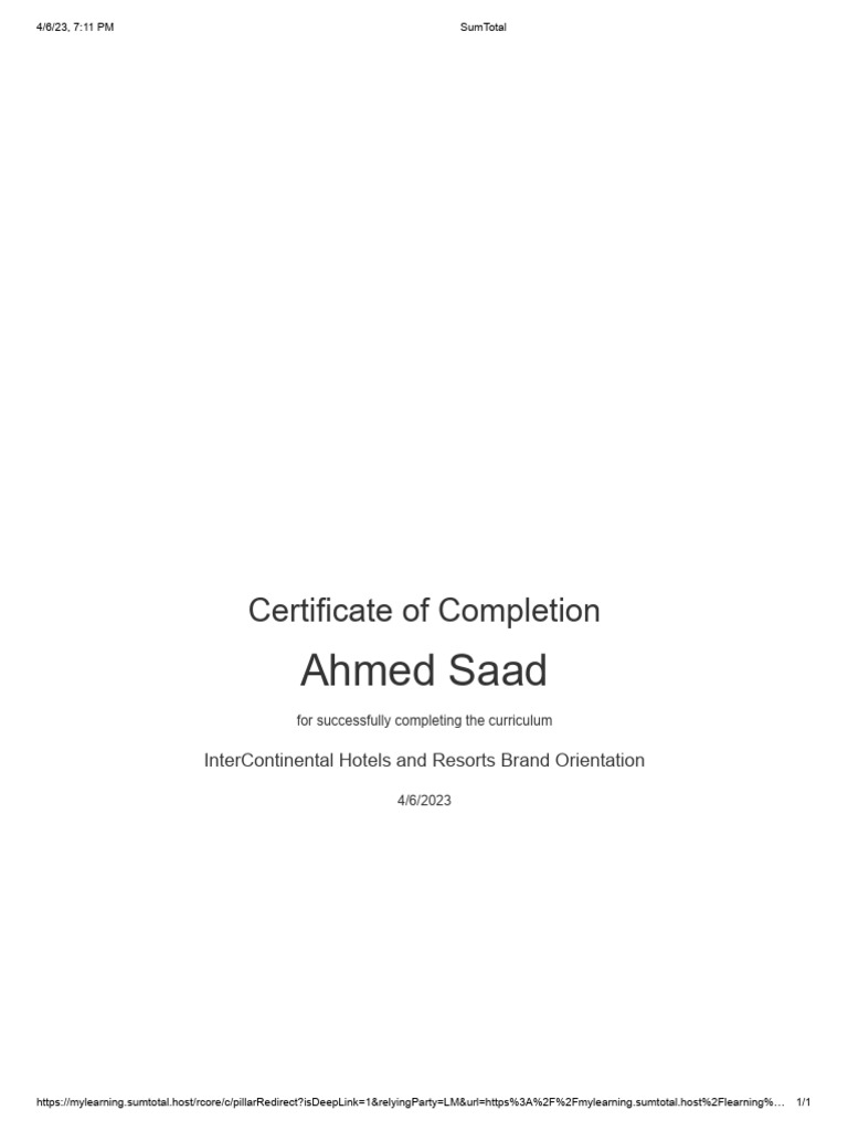 Brand Orientation - Ahmed Saad | PDF