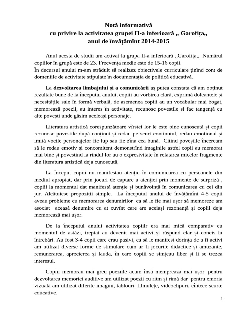 Nota Informativa | PDF