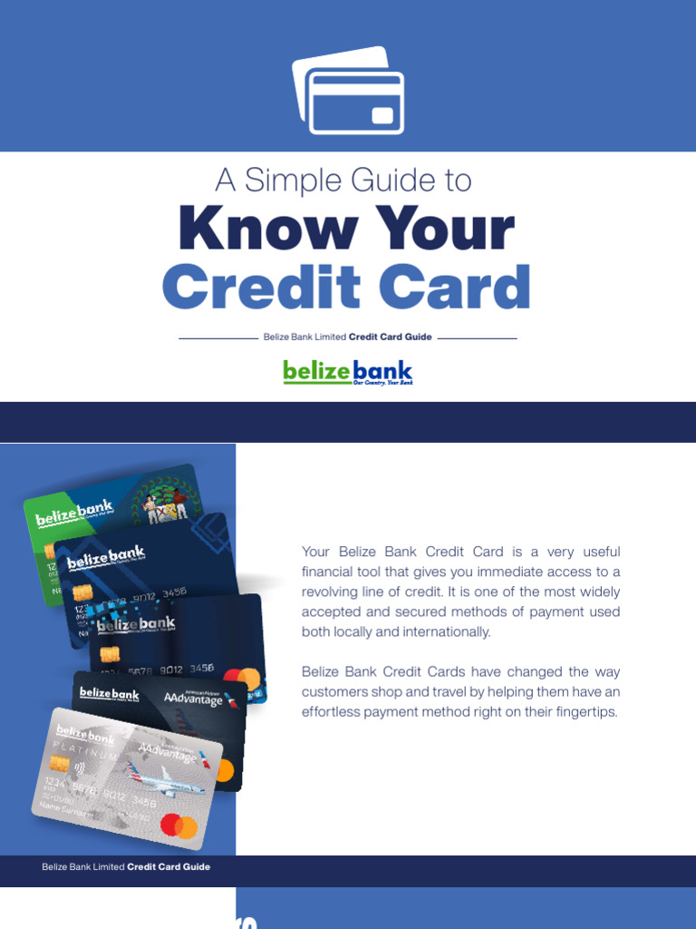 Credit Card Guide For Customers Opt | PDF