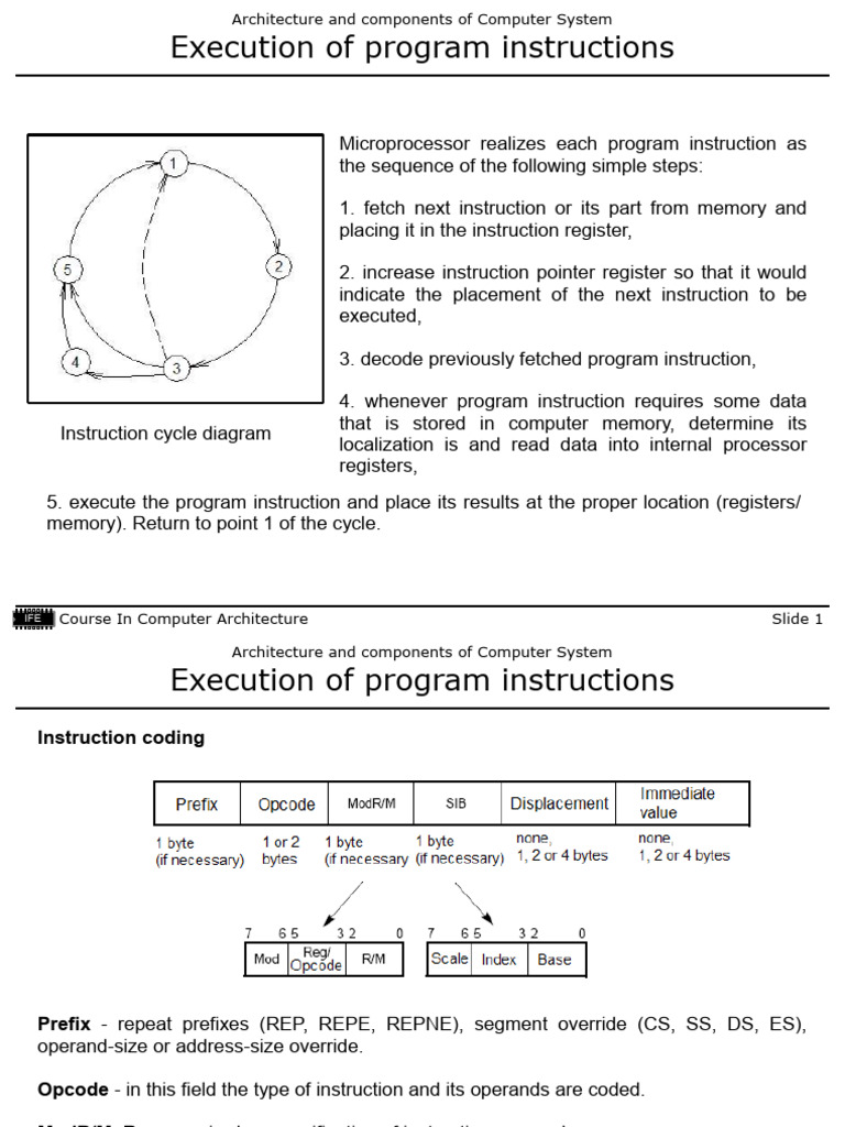 Lecture 10 | PDF | Central Processing Unit | Teaching Methods & Materials