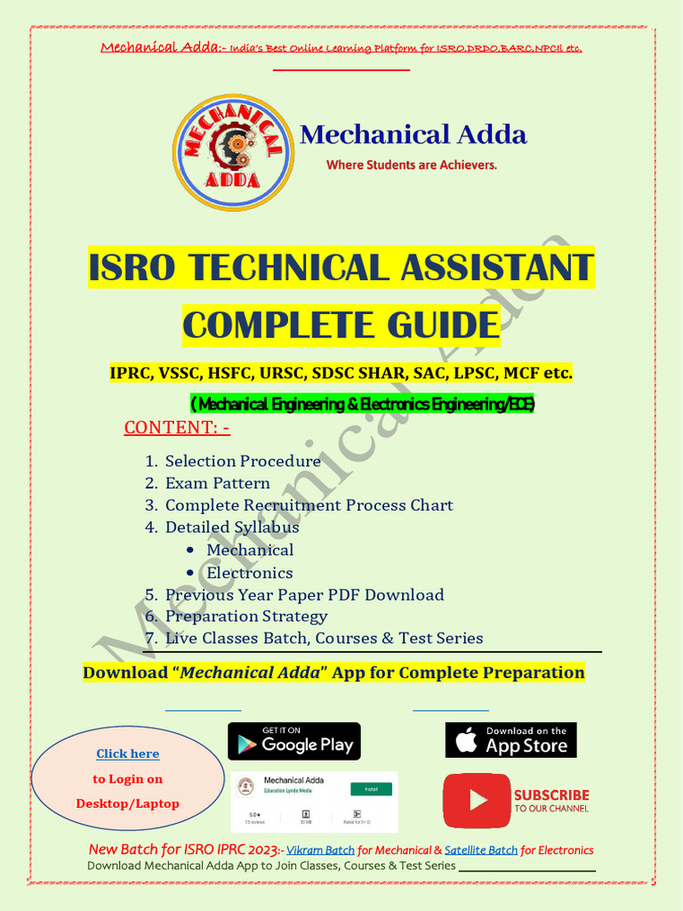 2.isro Syllabus | PDF