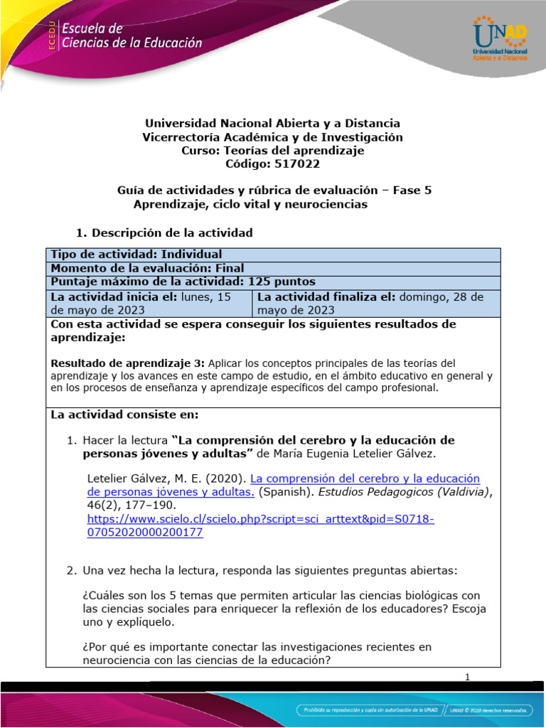 Guía de Actividades y Rúbrica de Evaluación - Unidad 3 - Fase 5 ... Guía de Actividades y Rúbrica de Evaluación - Unidad 3 - Fase 5 ...