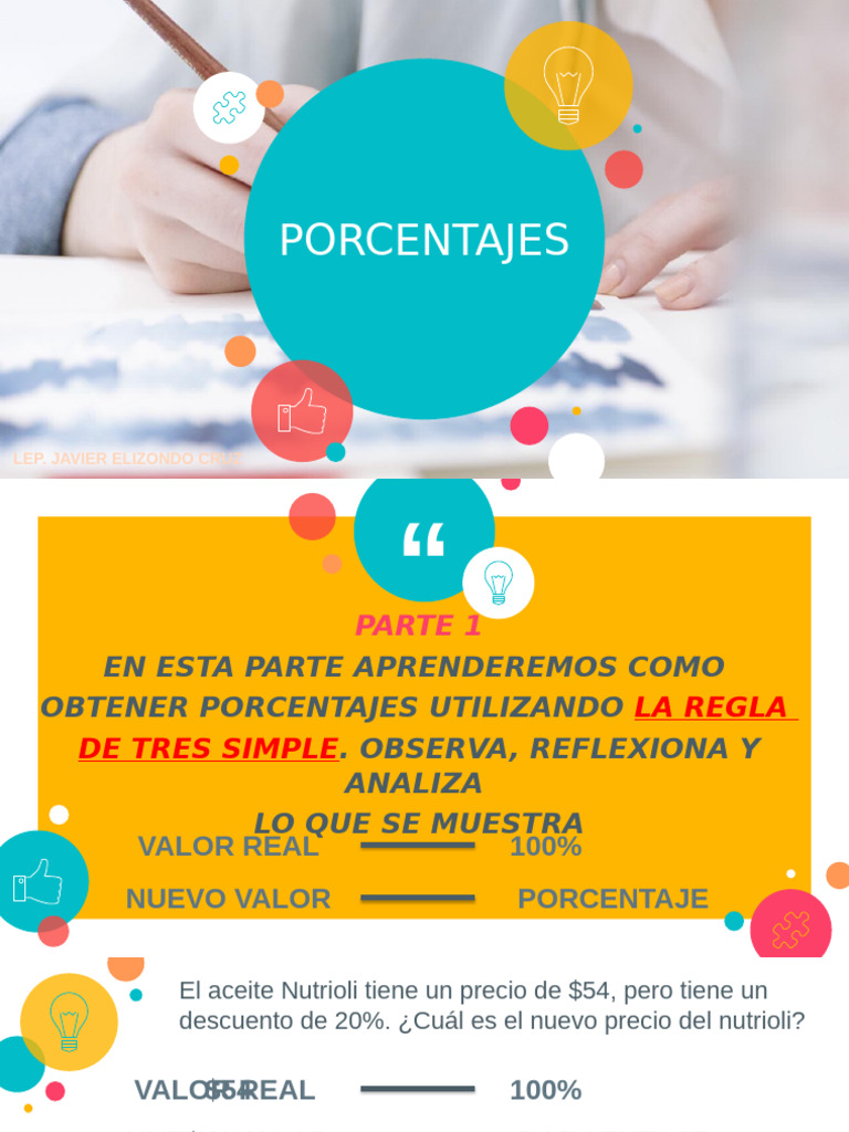 Porcentajes Sexto Grado | PDF