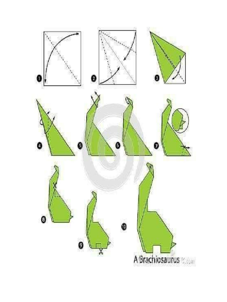 Origami Dino | PDF