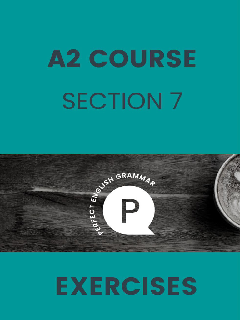 A2 Section 7 Exercises | PDF