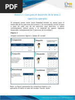 Anexo 1 - Ejercicios A Resolver Tarea 2 | PDF