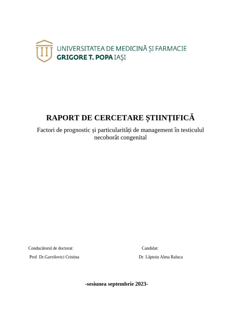 Raport 1 | PDF