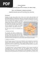 Wakel River Basin Project Overview | PDF | Water | Desert