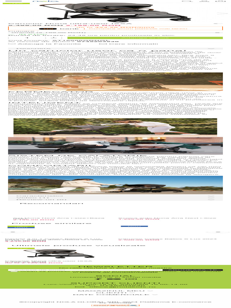 Carucior Nuna Ultra-Usor IXXA | PDF