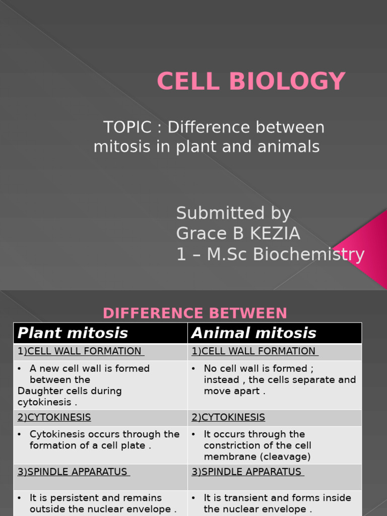 Cell Biology | PDF