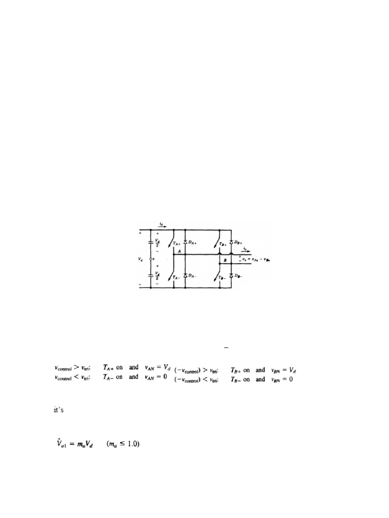 Single Phase PWM Inverter | PDF