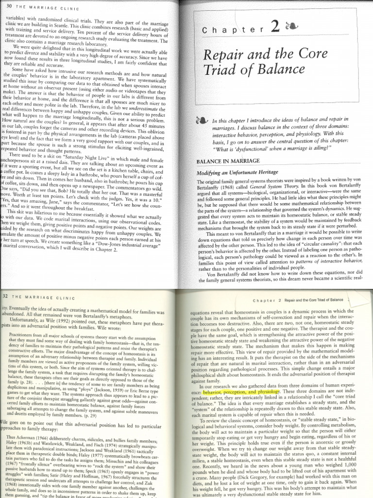 Gottman Chapter 2-1 | PDF