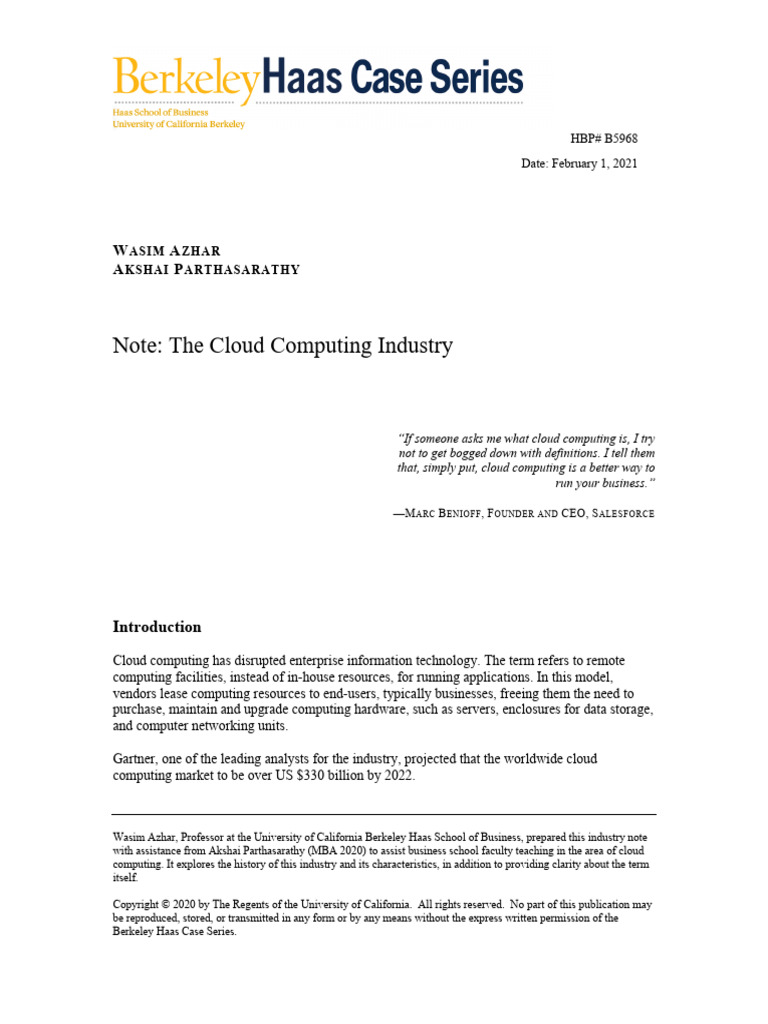 Cloud Computing Pdf