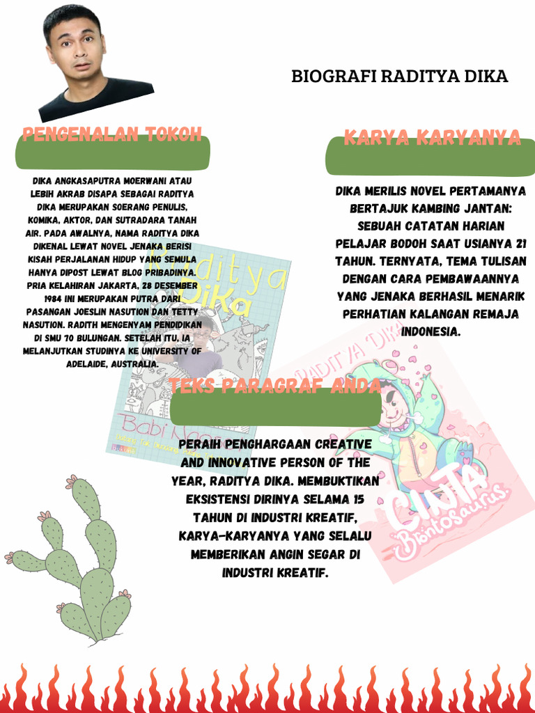 Biografi Raditya Dika - 20240822 - 133055 - 0000 | PDF