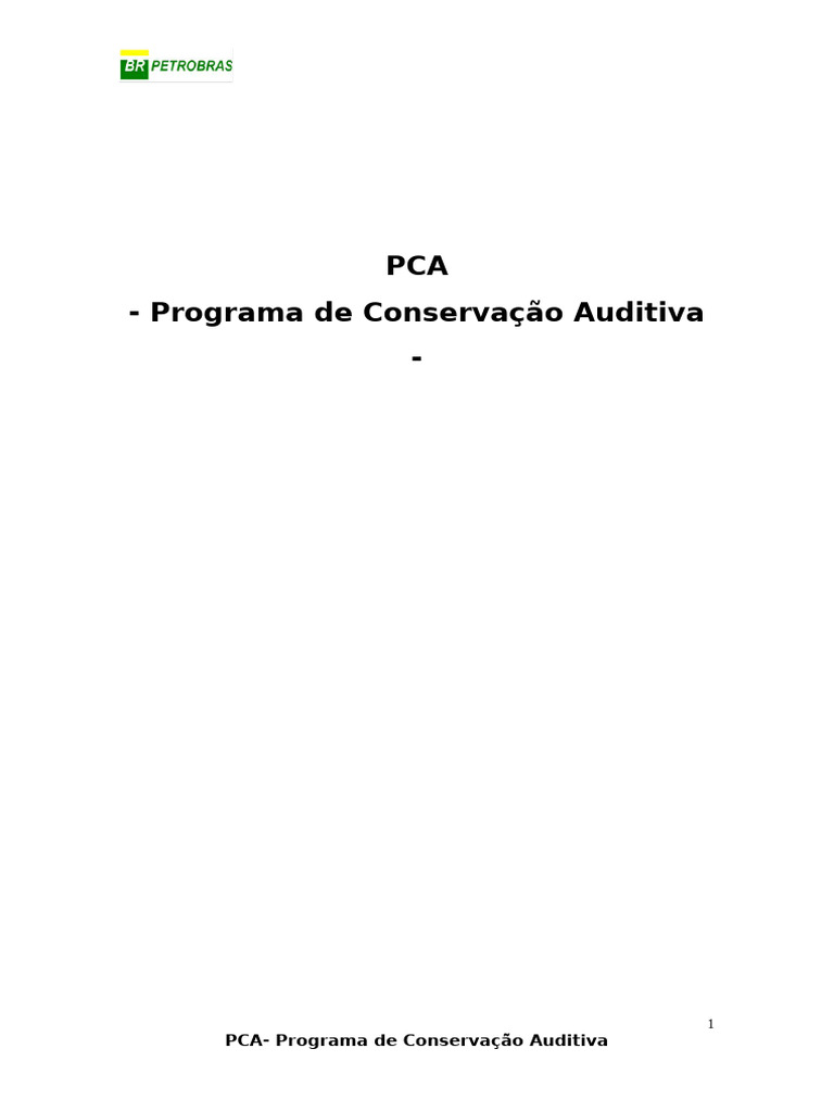 Modelo de PCA Para Contratadas | PDF