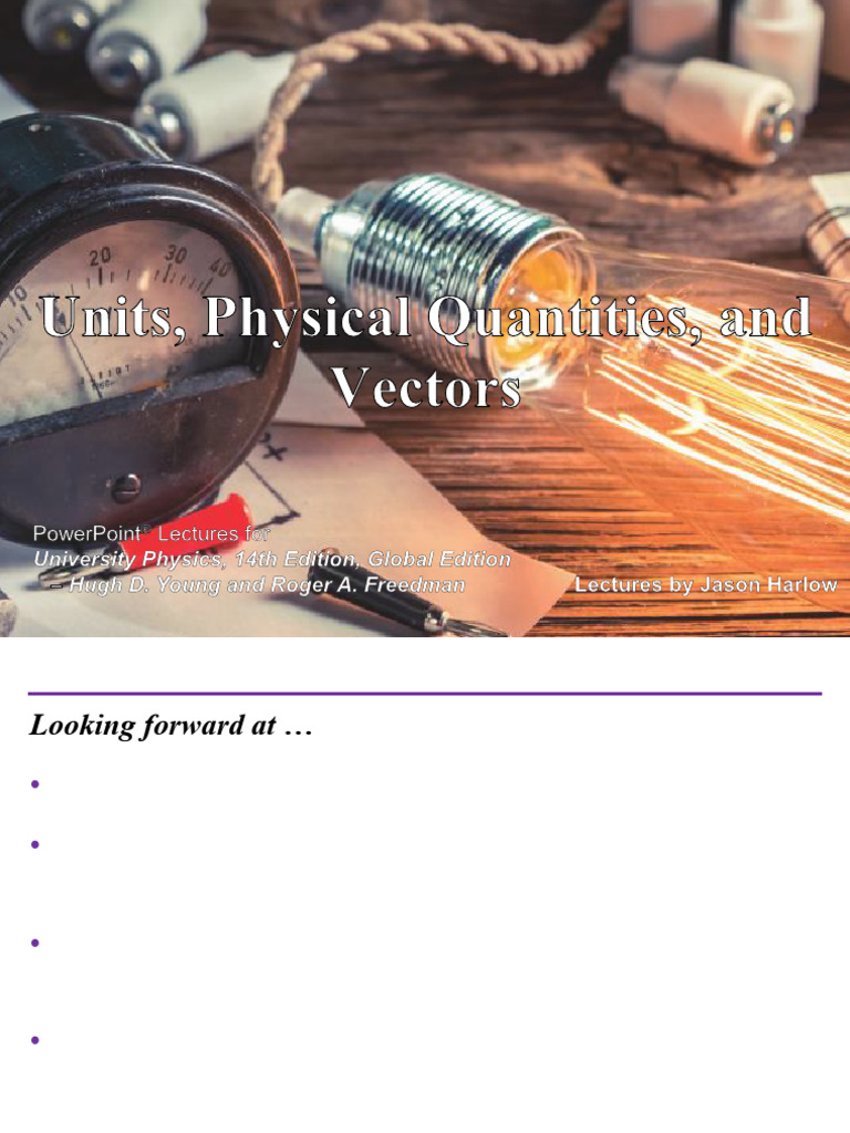 02 Units, Physical Quantities, and Vectors-2 | PDF