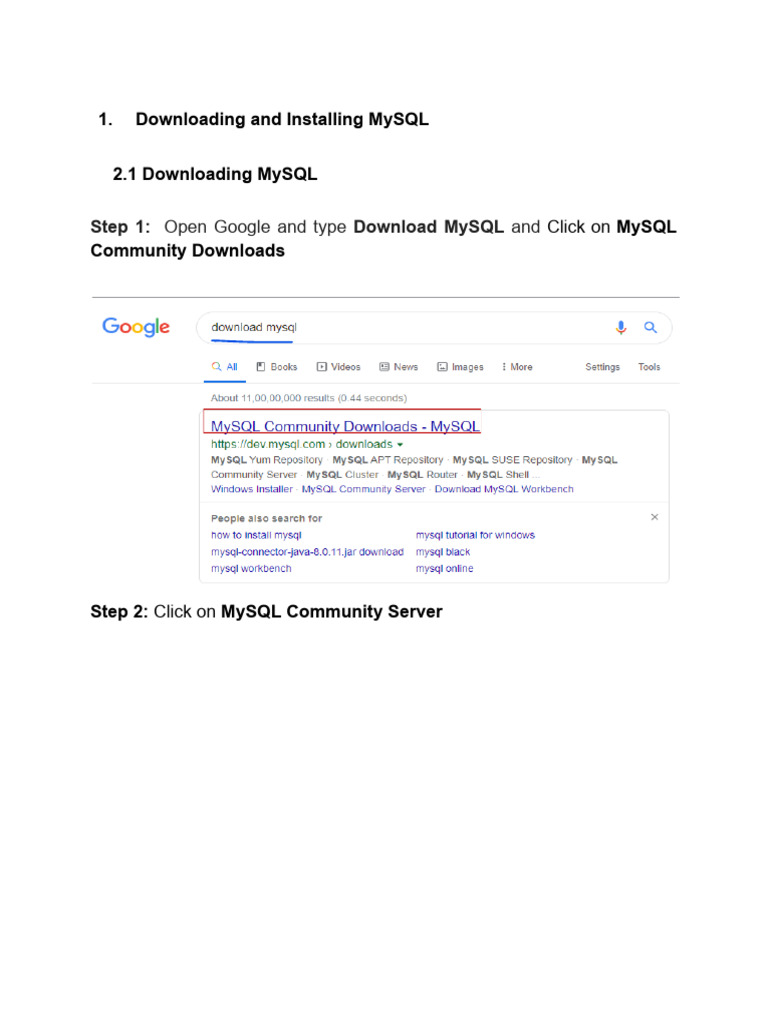 Mysqlinstallationguidelyst1721482082616 Pdf 