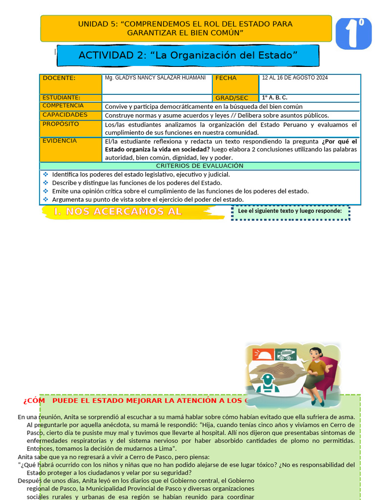 1° DPCC - Actv.02-Und.5 2024 | PDF