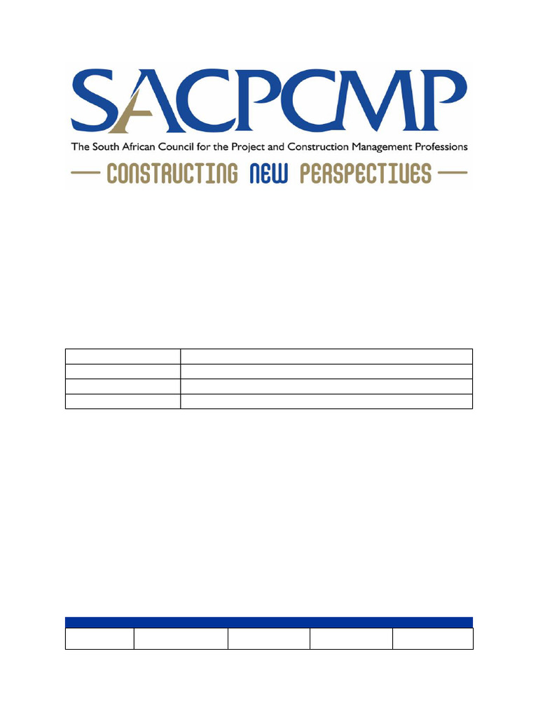 SACPCMP CPD Policy Overview 2024 | PDF | Professional Development ...
