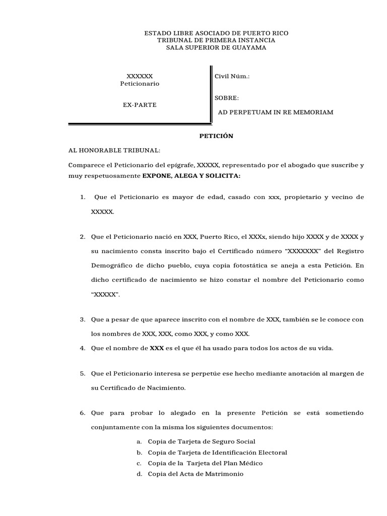 Modelo Ad Perpetuam | PDF