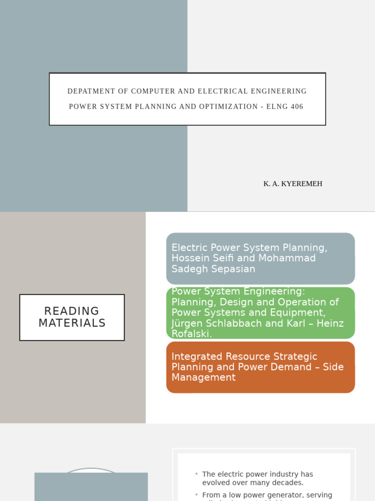 Planning and Opt. - Slides | PDF