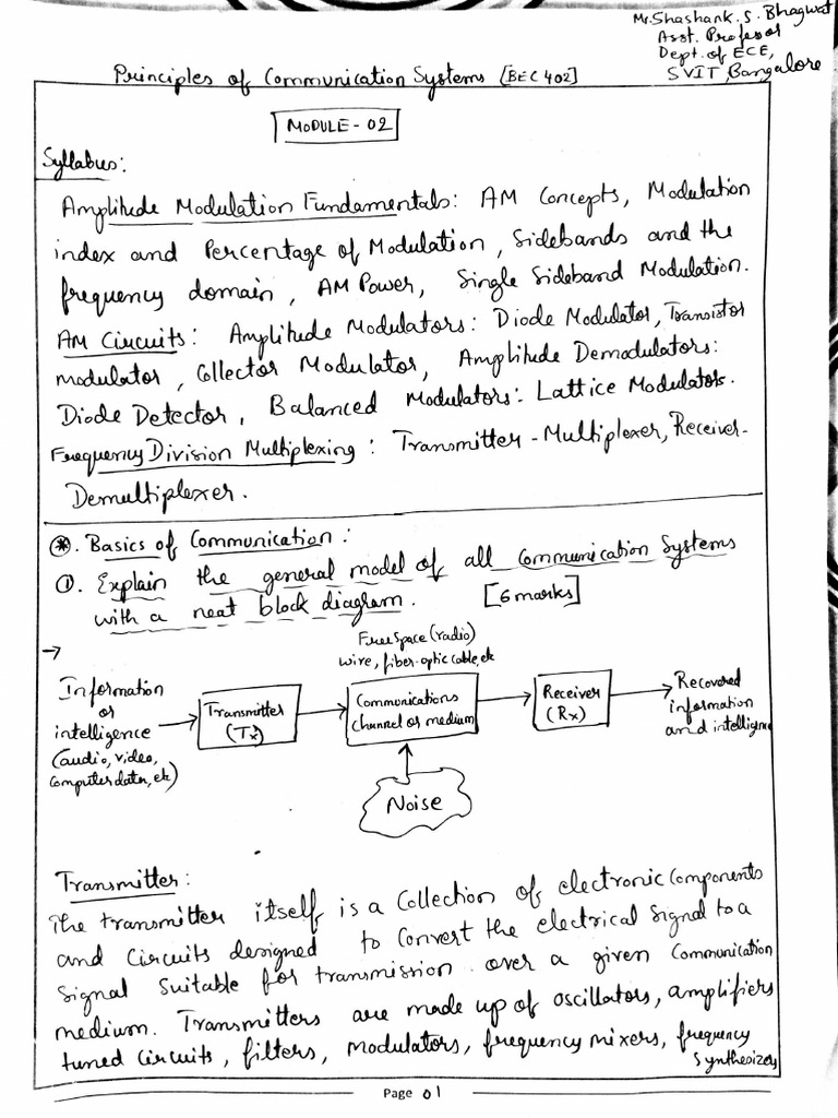 PCS - Module - 2 Notes 26-May-2024 18-05-25 | PDF