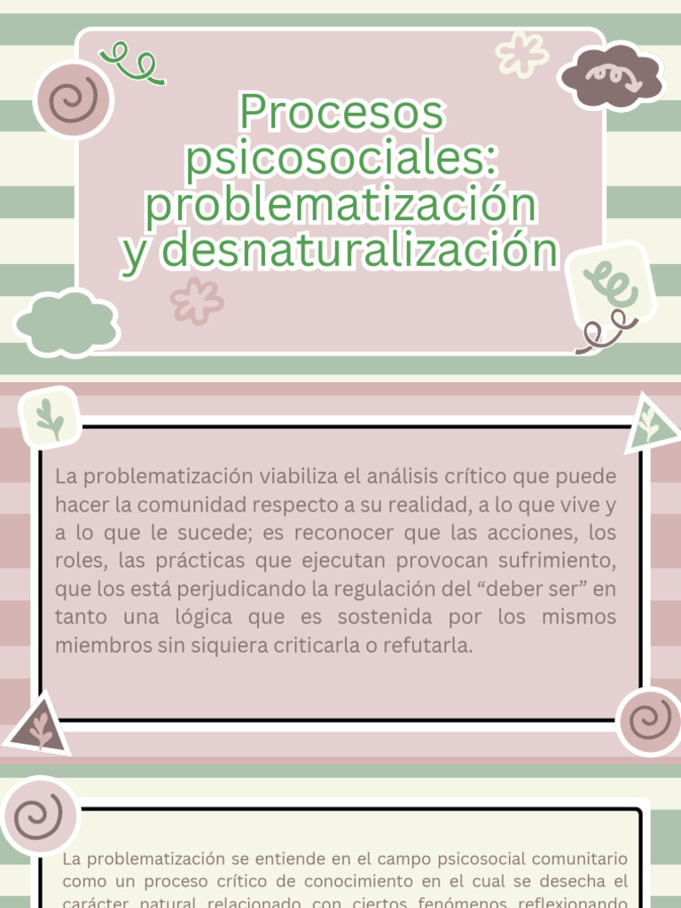 Procesos Psicosociales - Areli | PDF