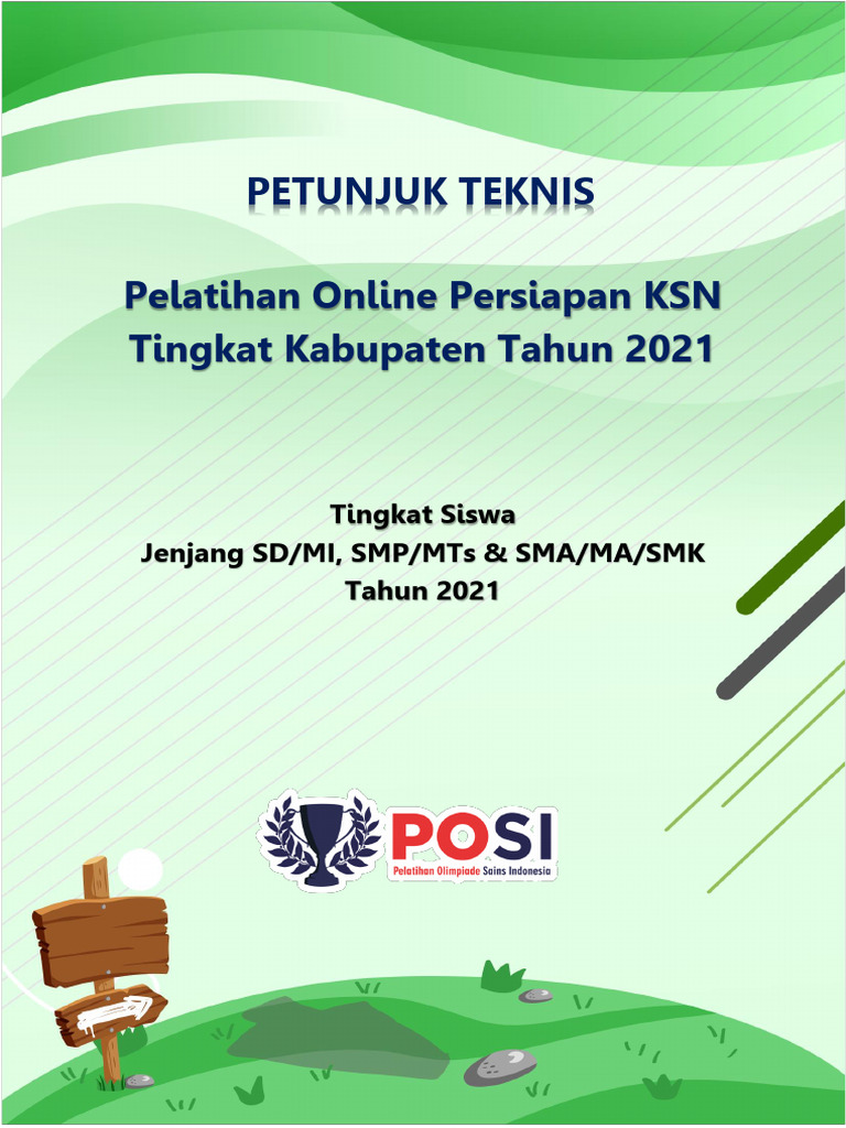 Petunjuk Teknis Pelatihan KSK | PDF