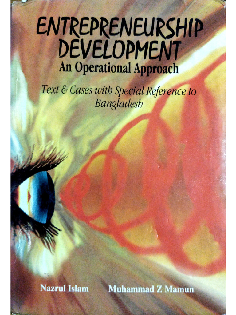 Entrepreneurship Development - An Operational Approach | PDF