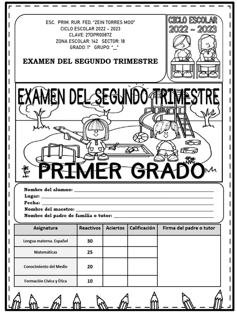 Examen 2do Trimestre | PDF