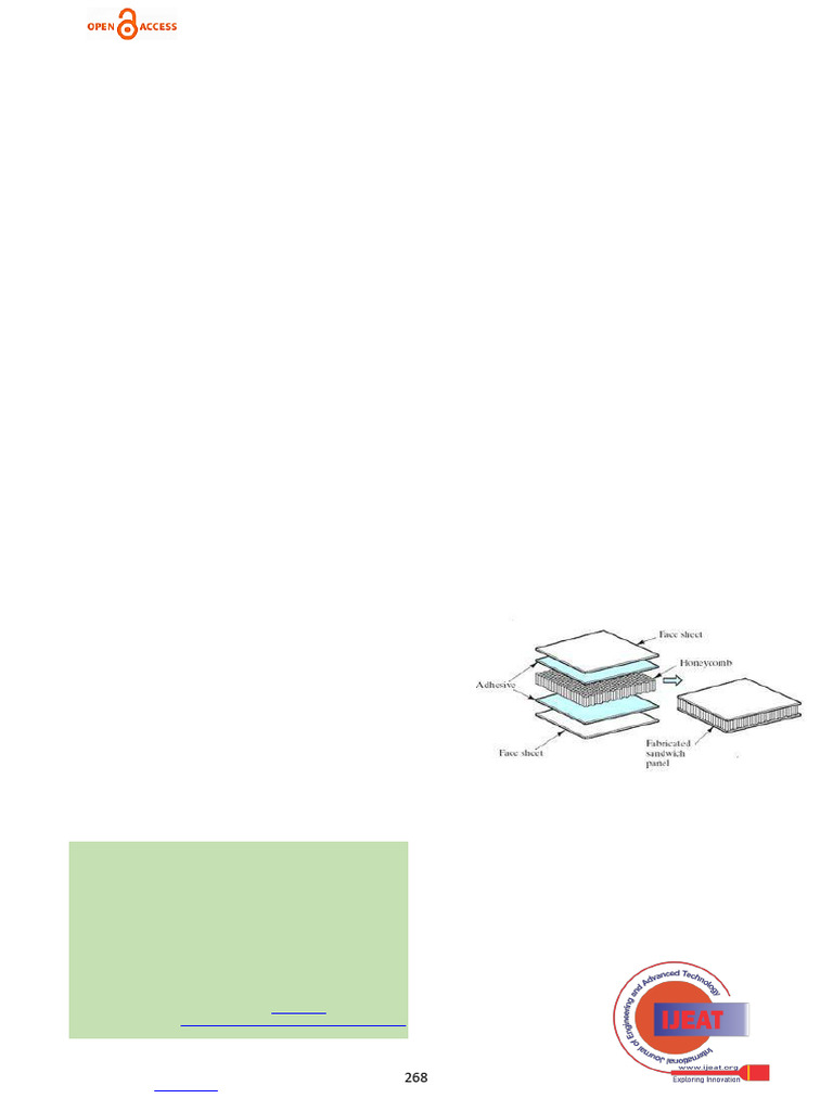 Bending Behavior of Aluminum Honey Comb | PDF