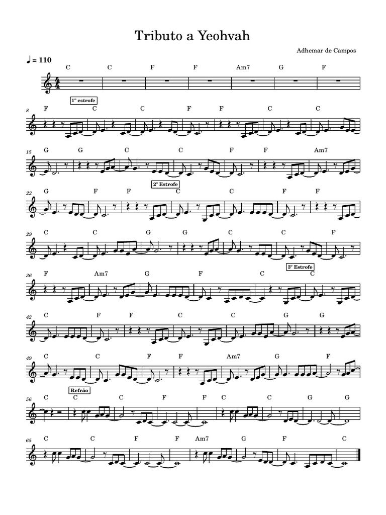 Tributo A Yeohvah | PDF