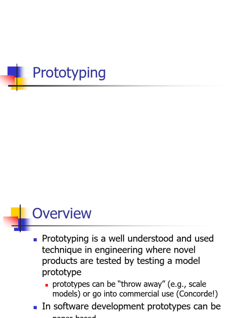 Prototyping Techniques | PDF