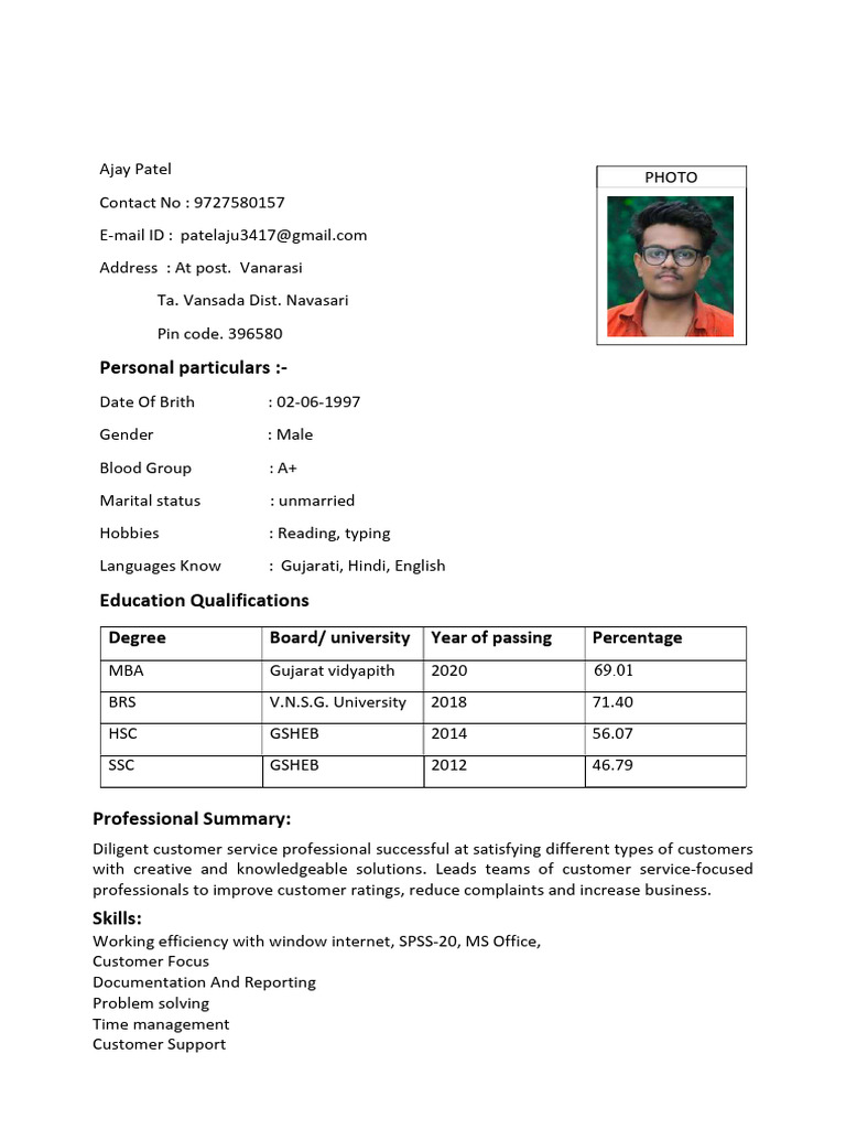 Ajay Patel CV - Compressed | PDF