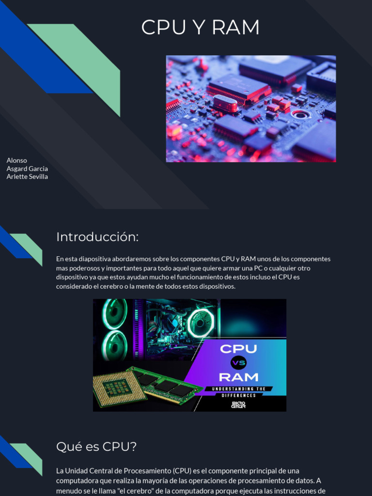 Cpu y Ram | PDF