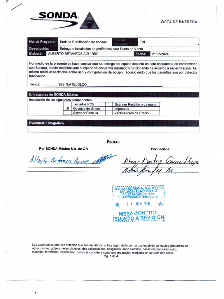 Ejemplo Formatos | PDF