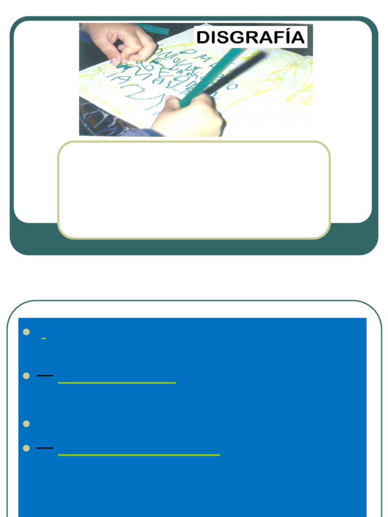 Disgrafia 2023 JFM | PDF