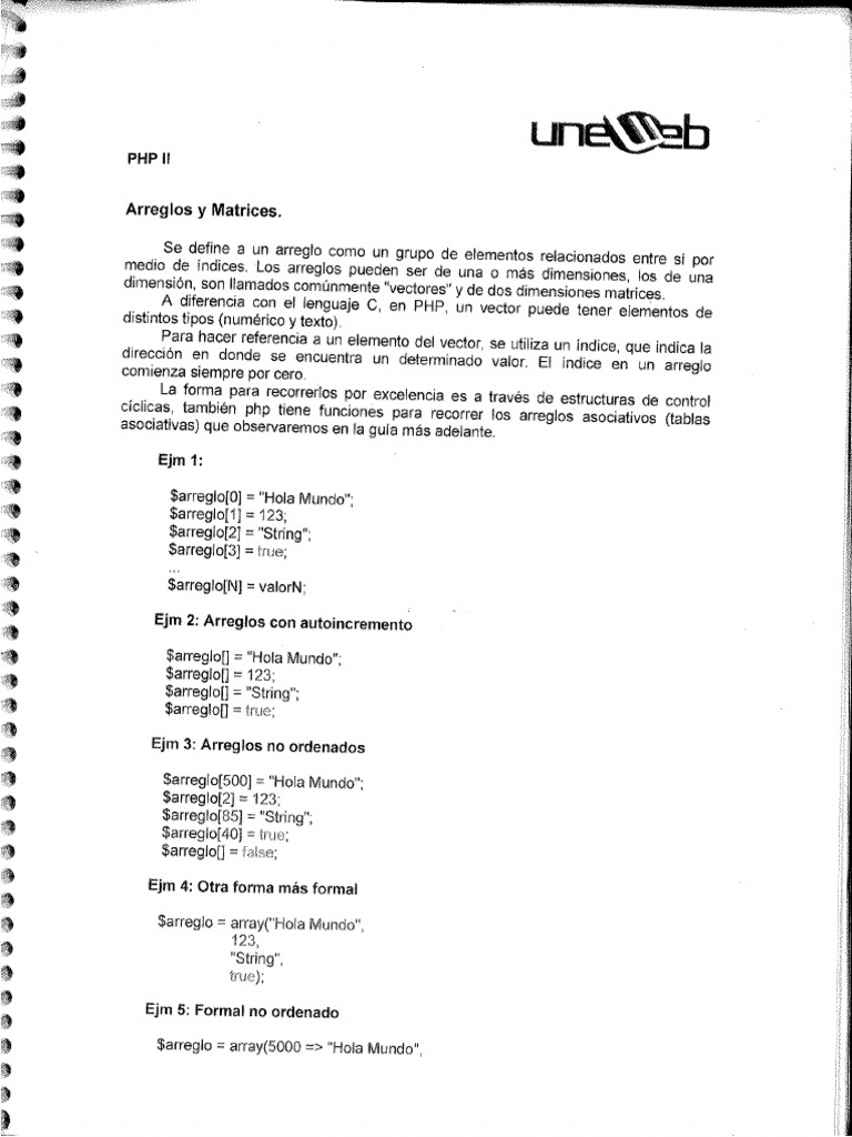 PHP - Guia 2 | PDF