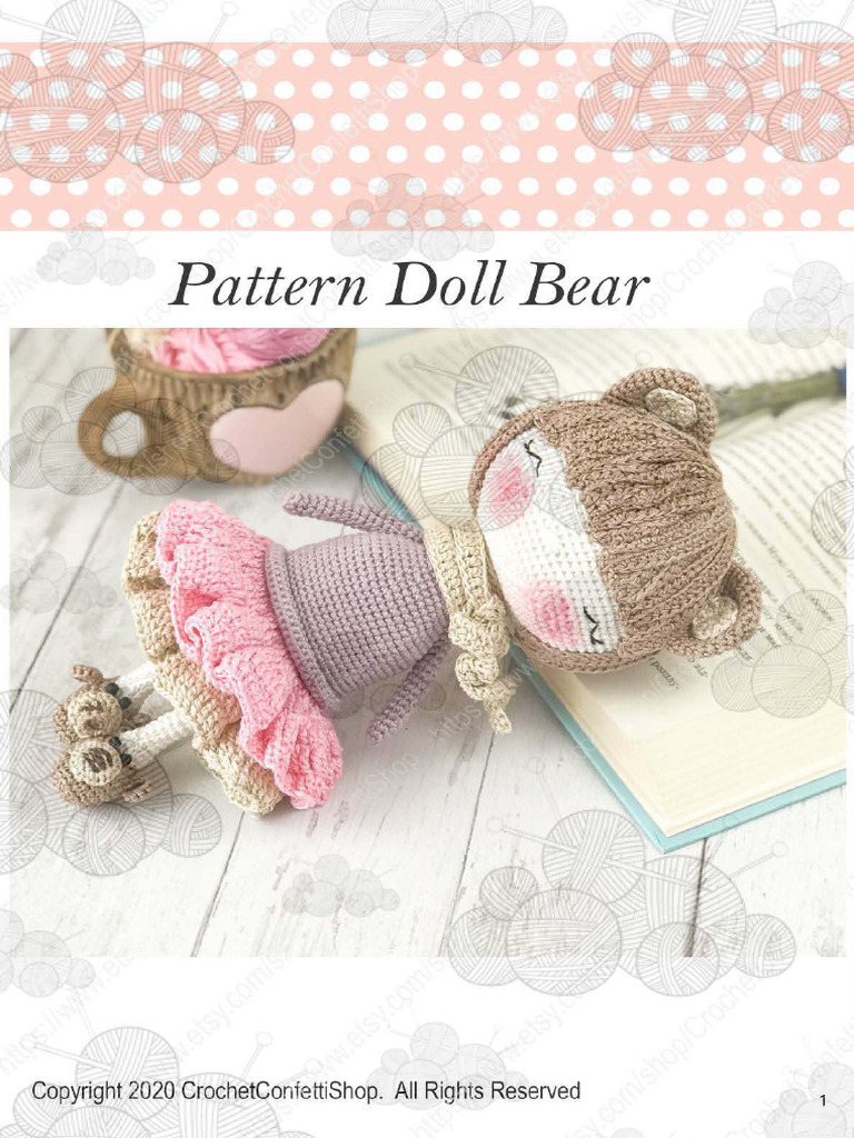 Muñeca Bear Confetti | PDF