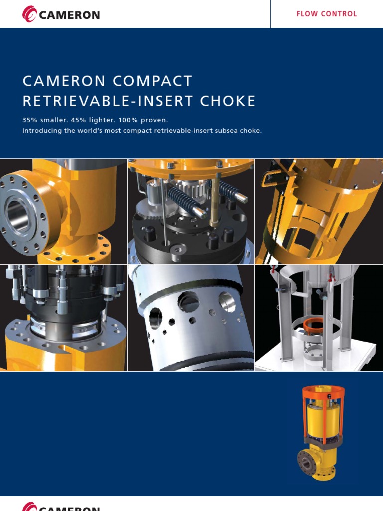 C Ameron Compac T Re Trie Vable-Insert Choke | PDF | Mechanical ...