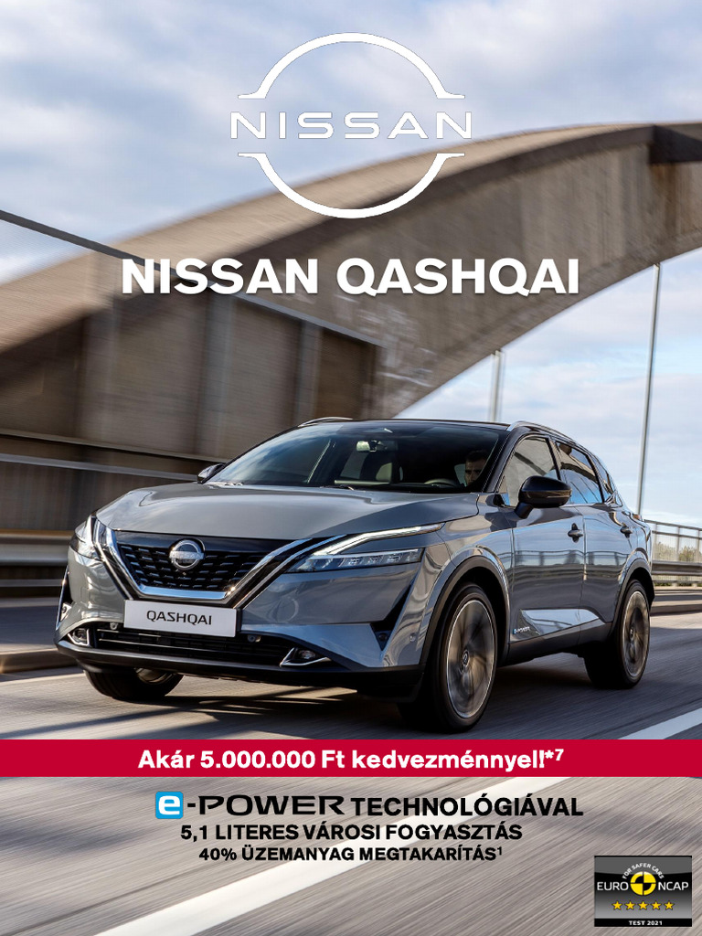 New Qashqai Pricelist HU 2022 | PDF