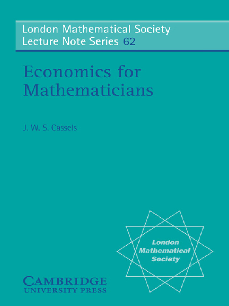 (London Mathematical Society Lecture Note Series 62) J. W. S. Cassels ...