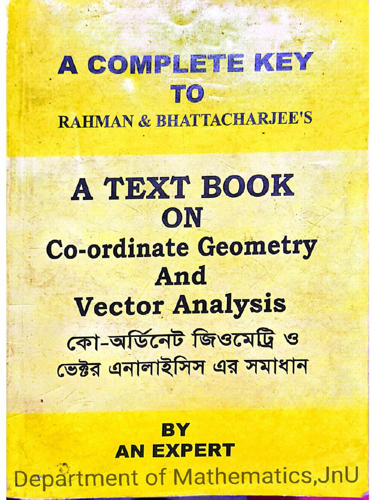 A Complete Key To Rahman and Bhattacharj | PDF