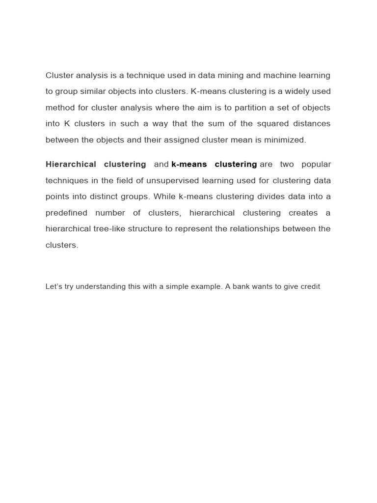 What Is Clustering | PDF